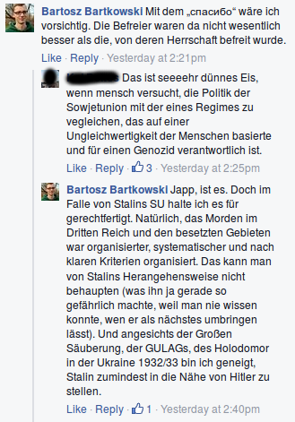 Darf man die Sowjetunion mit dem Dritten Reich vergleichen? – Bartosz Bartkowski
